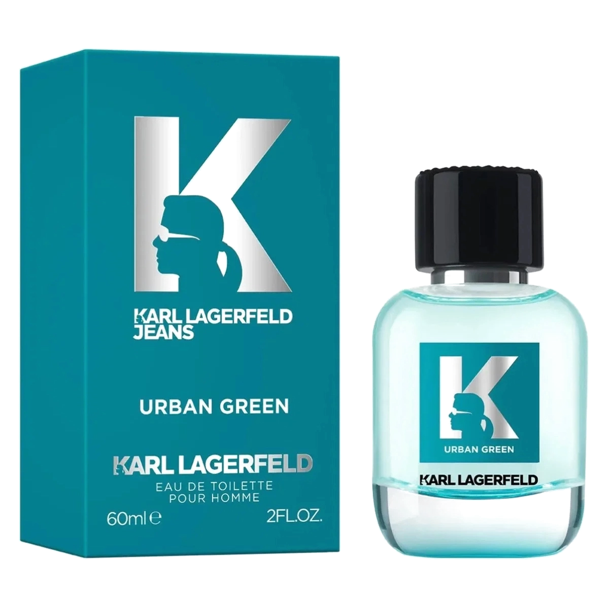 Мужской парфюм Джинс Урбан Грин 60 мл / Karl Lagerfeld Jeans Urban Green
