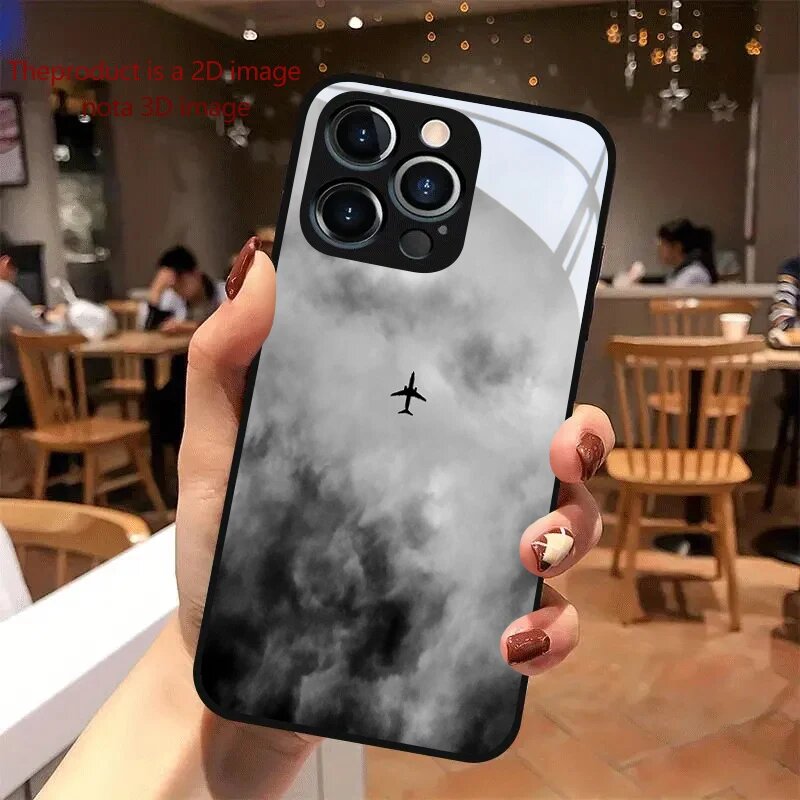 Защитный Чехол PROTECT A Solitary Voyage Across The Sea Класса Люкс Из Закаленного iPhone 14 Pro