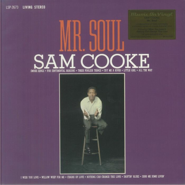 Cooke Sam "Виниловая пластинка Cooke Sam Mr. Soul - Orange Vinyl"