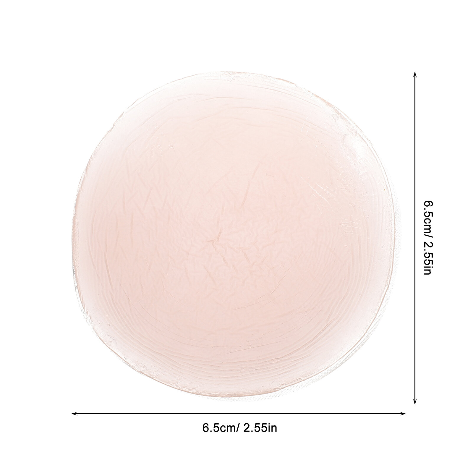 Silicone Eyelash Pad Для Нарощенных Ресниц Удобная Подставка Для Мастера Размер 6.50X6.50X0.20Cm