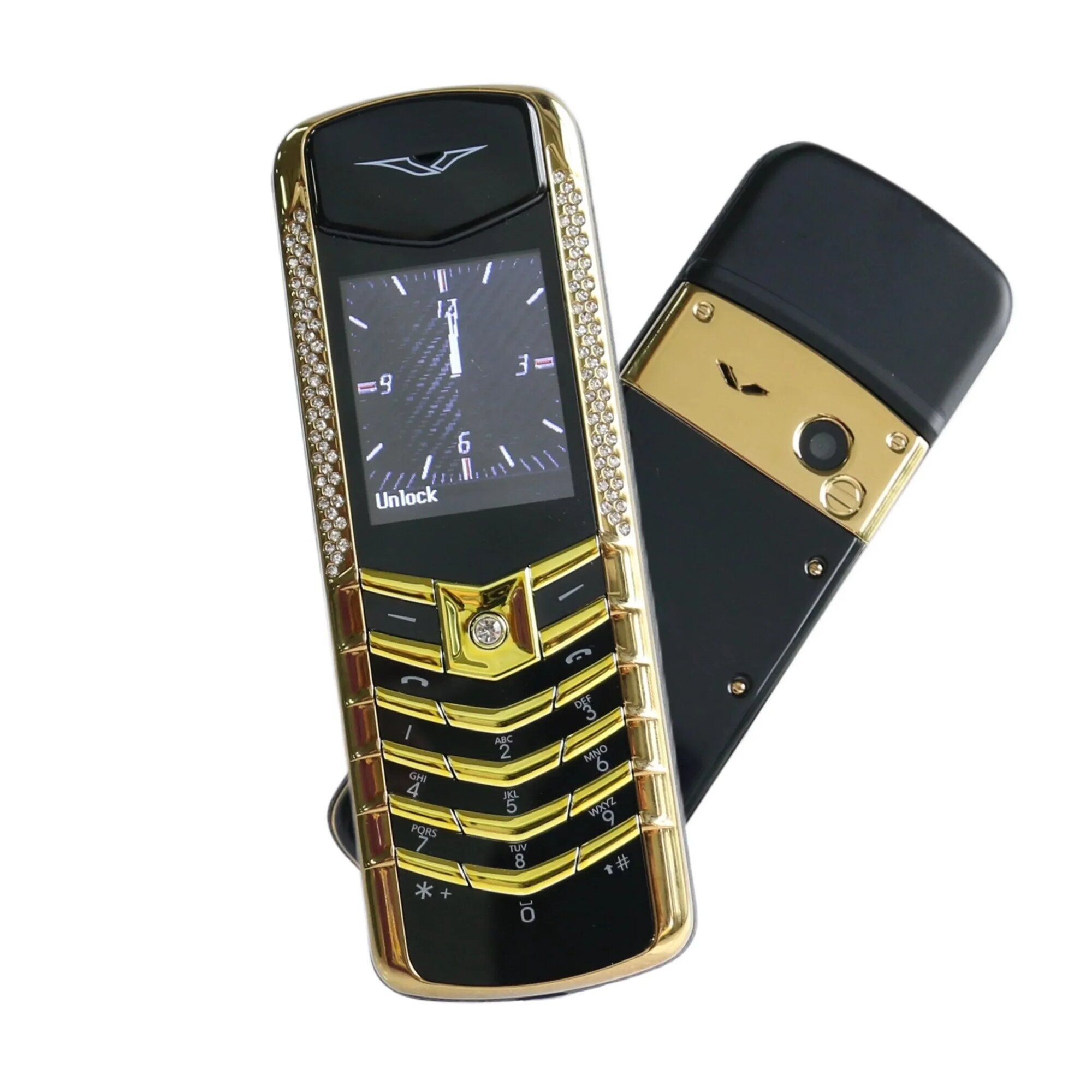 Роскошный телефон Gold, 16G, разблокированный