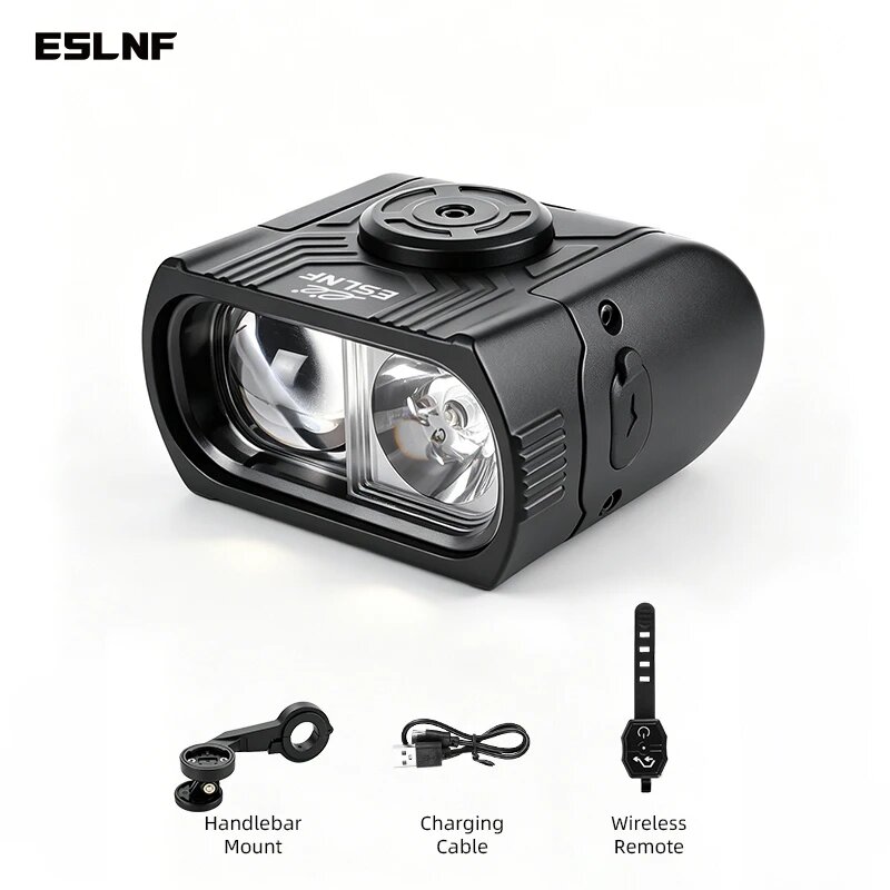 ESLNF Велофара 1200 Люмен Алюминий IPX8 Черный, black