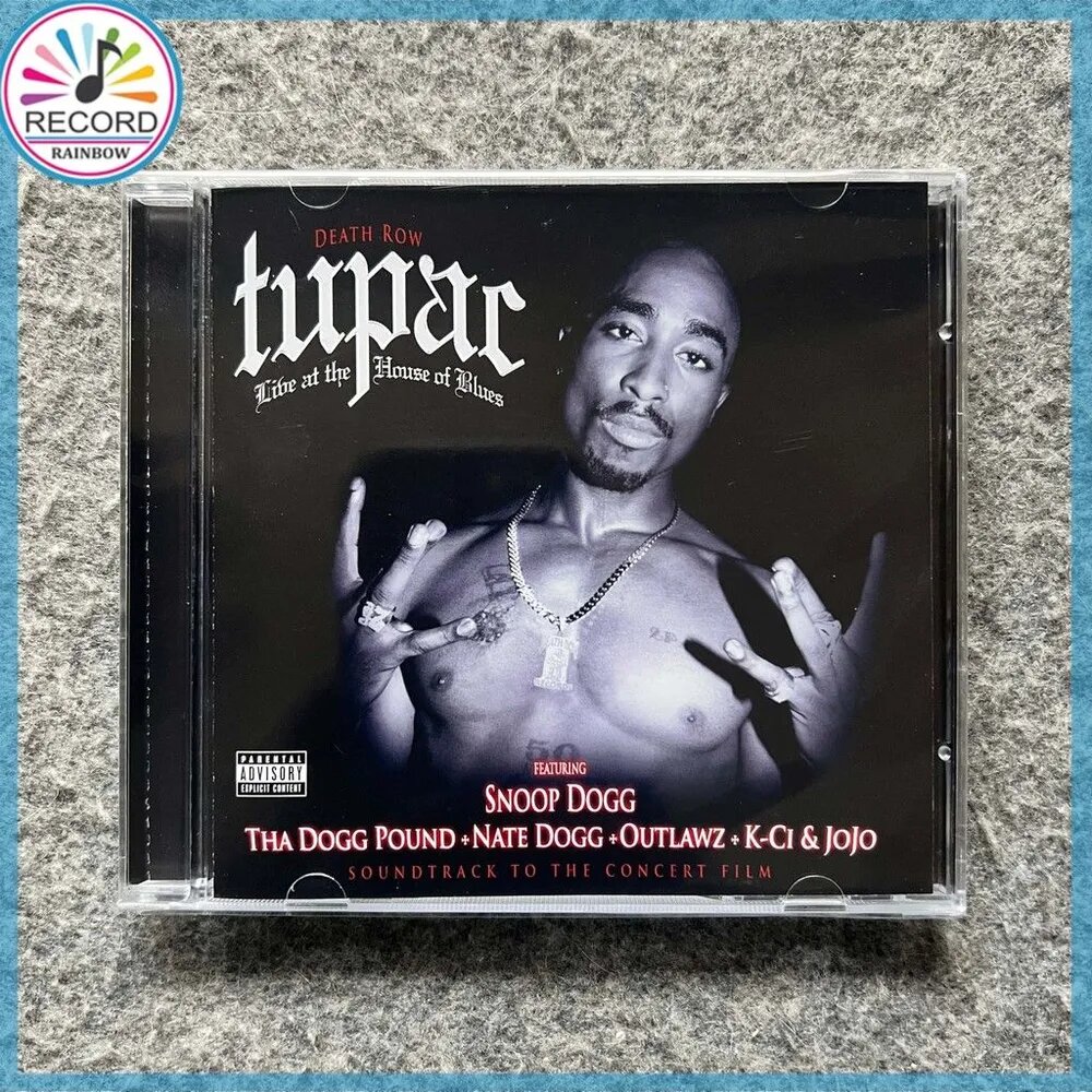 CD 2Pac Tupac Live At The House Of Blues Original CD 1Z06353 запечатанный совершенно новый альбом