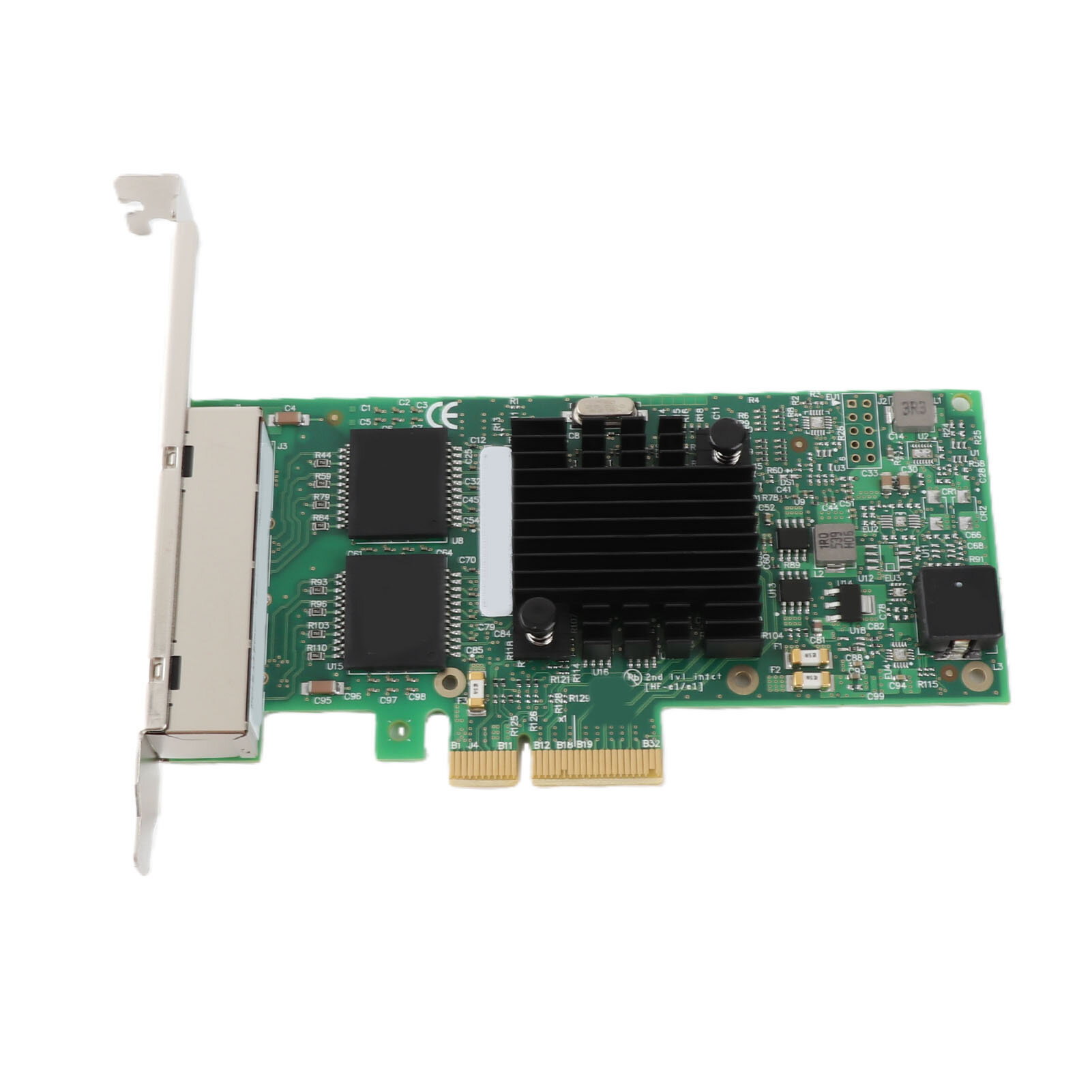 Гигабитный сетевой адаптер PCI-E на 4 порта для Intel I350AM4, высокопроизводительная сетевая карта для настольных ПК