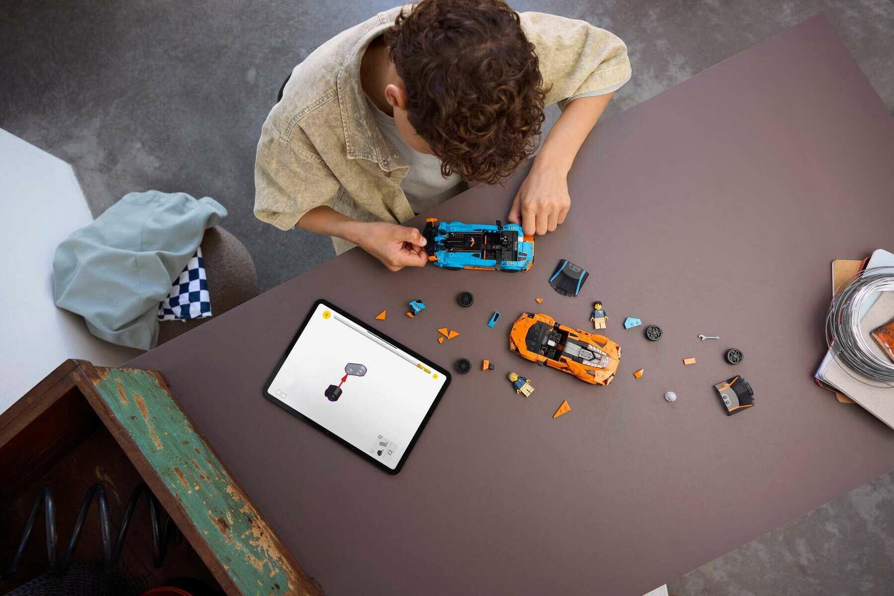 Конструктор LEGO Speed Champions: 77238, Lamborghini Revuelto and Huracan STO, 607 деталей, 10+
