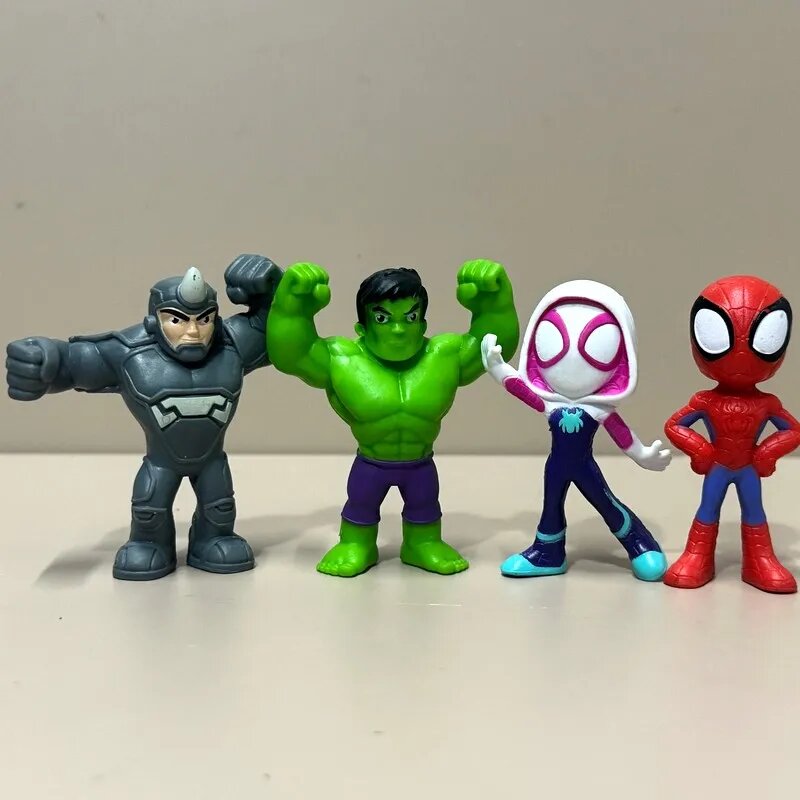 Фигурки Marvel Spidey & Friends 4pcs, Цвет: 4pcs Figures