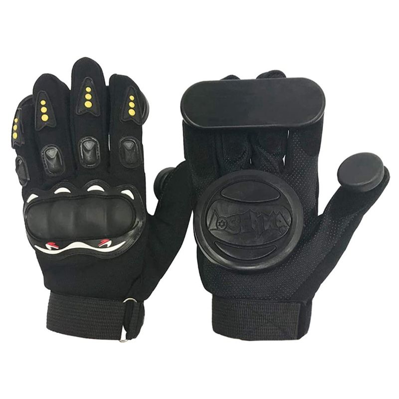 Перчатки для скейтборда Standard Longboard Drift Brake Turning Outdoor Skate Black