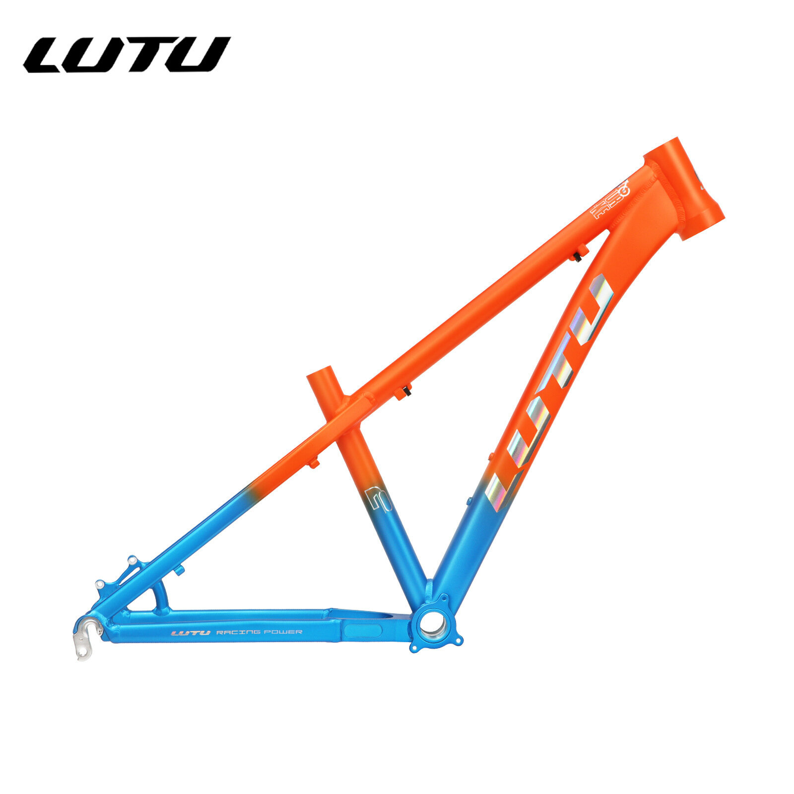 Велосипед LUTU Mountain Bike AM Hardtail, рама для грунтовых склонов, скоростного спуска, лесных троп, 26/27,5-дюймовые диски с быстросъемными дисковыми тормозами, рама из алюминиевого сплава