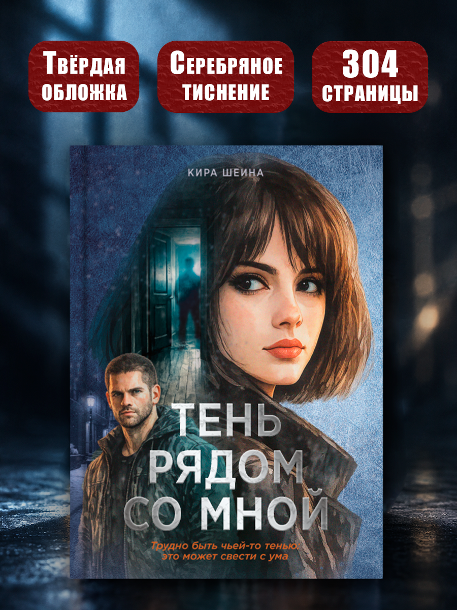 Роман для подростков "Тень рядом со мной", 16+, 304 стр.