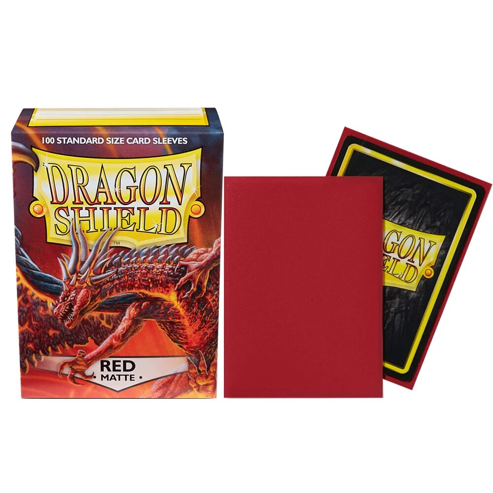Рукава для карт Dragon Shield Red Matte 100 шт