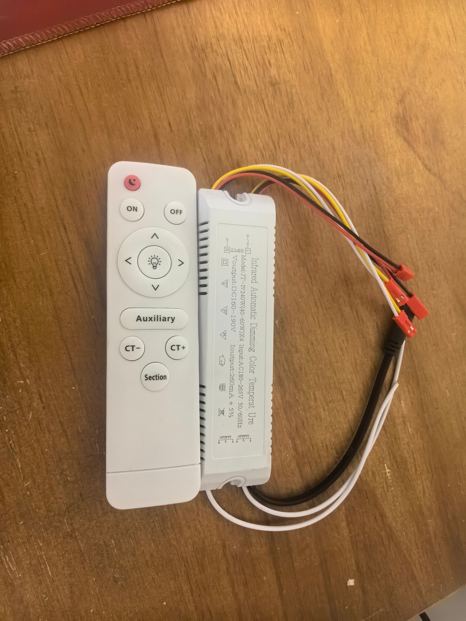 2,4G 2pin (40-60W)x4 Intelligent Control Device Интеллектуальный Блок питания для светильника Контроллер управления светом