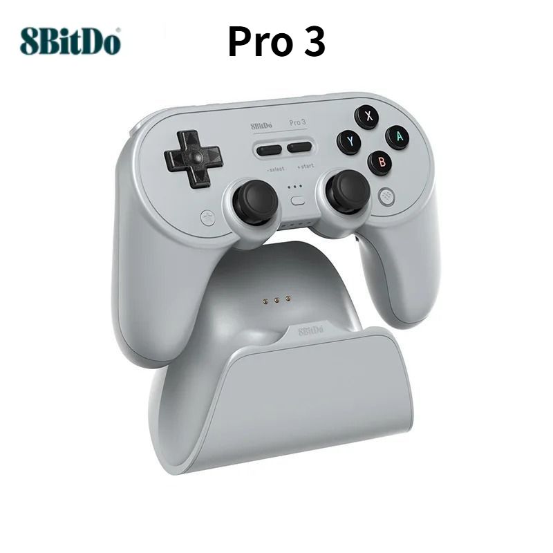 8BitDo Pro 3 Беспроводной игровой контроллер для переключения 1/2 окон, с джойстиком TMR, переключаемым триггером / кнопкой