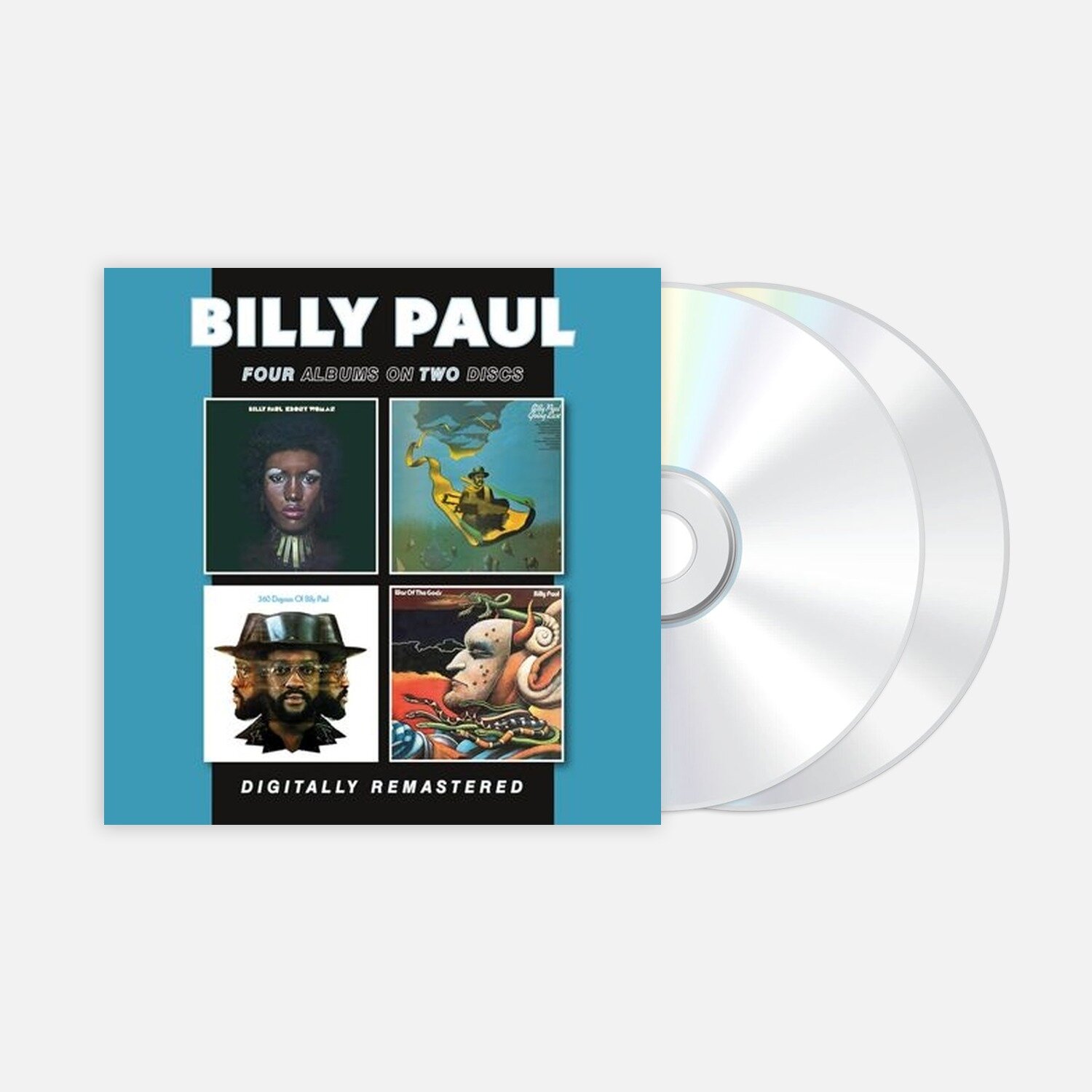 Музыка CD Billy Paul - Ebony Woman / Going East / 360 Degrees of Billy Paul / War of the Gods