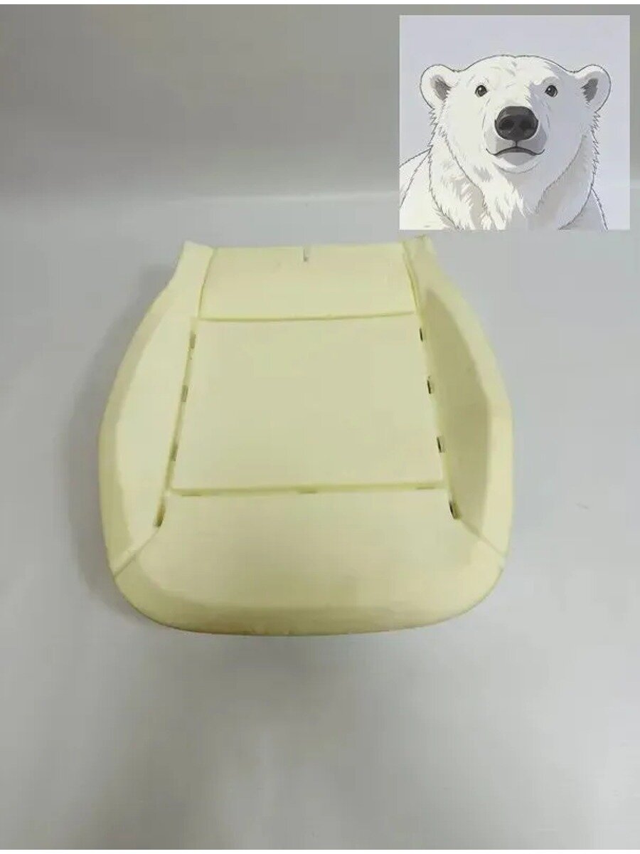Пенолитье поролон сидений Polo, артикул 6RU881375U, бежевый, 1 шт