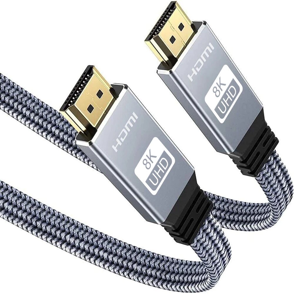 MIZIQIER Плоский HDMI кабель 8K 48 Гбит/с 10FT--3M--118inch