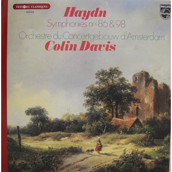 Винтажная виниловая пластинка HAYDN - SYMPHONIES № 86 & 98 (COLIN DAVIS)
