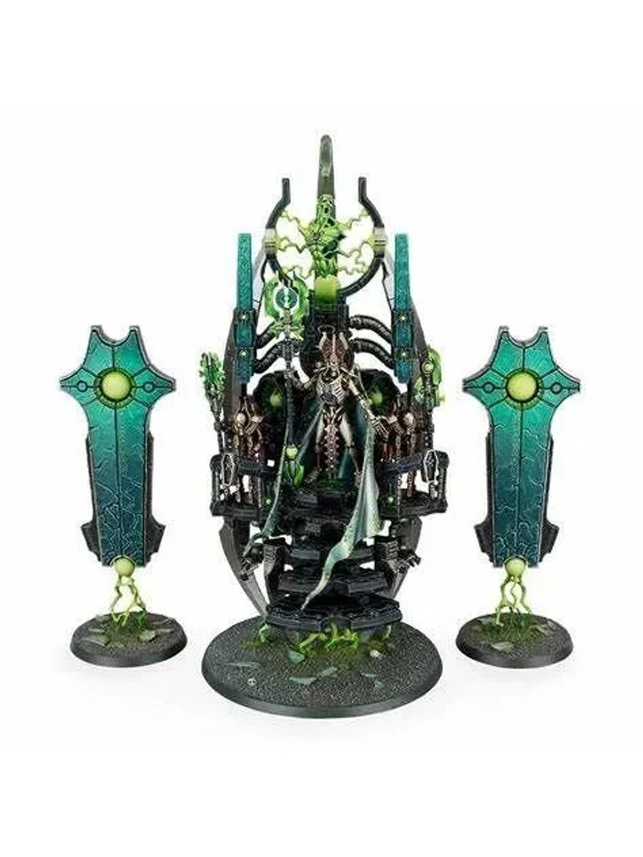 Смола Миниатюра Warhammer 40000 Szarekh, the Silent King / миниатюр для настольной игры Упражнения для раскрашивания