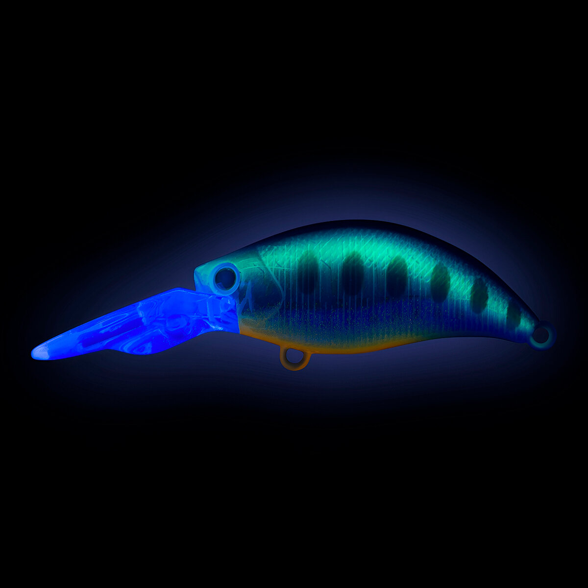 Воблер Strike Pro Cabbie Crank 48 плавающий 48мм 8,1гр 1,6м-2м цвет A150-713 (UV Blue Silver OB) (JL-146#A150-713)