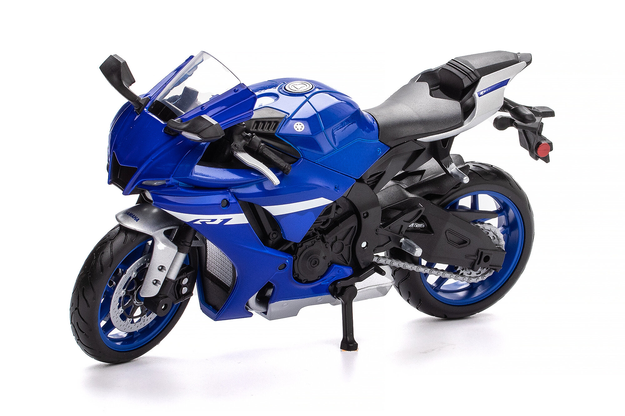 Модель коллекционная MAISTO Yamaha yzf R1 2021 / ямаха синий (длина 11.9 см)