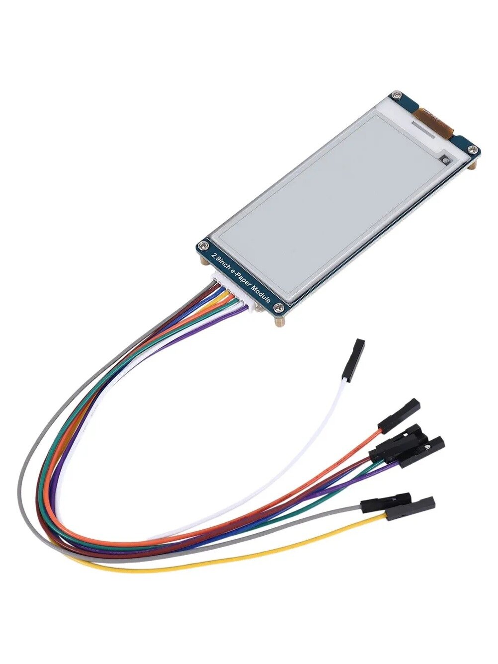 Модуль дисплея E-Ink 2.9 дюйма с интерфейсом SPI для Raspberry Pi и Arduino
