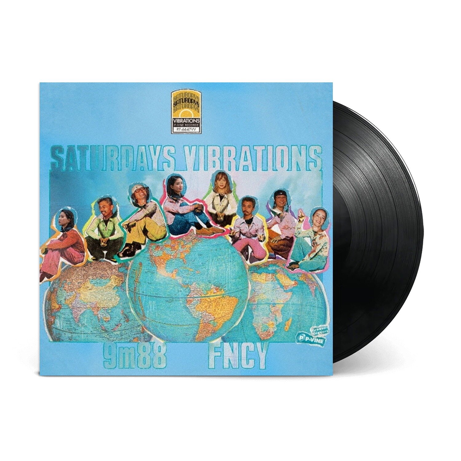 Виниловая пластинка FNCY, 9m88 - Saturdays Vibrations, Vinyl, 7", 45 RPM, Stereo, Blue