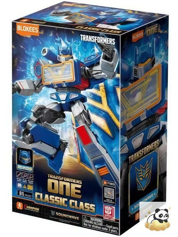 Фигурка-трансформер Soundwave ABS пластик, высота 8.27 см, черный цвет, Коллекционная модель, Детализированный набор