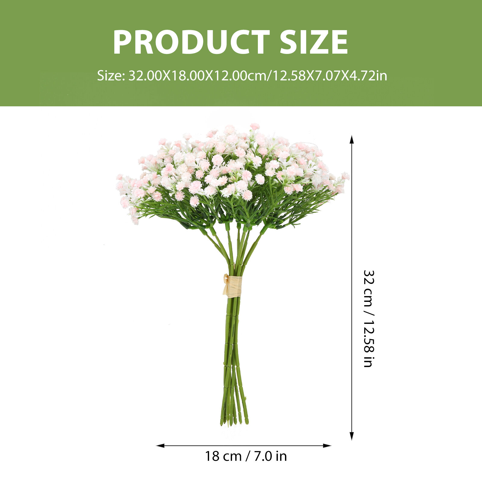 Свадебный Букет Для Невесты Искусственные Цветы Из ПВХ 32x18cm