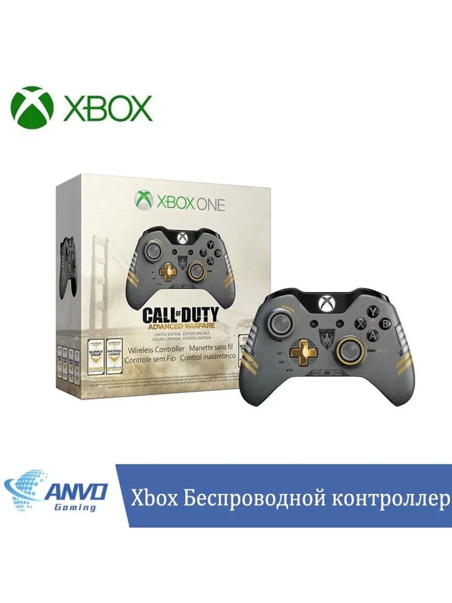 Xbox One Беспроводной контроллер - Call of Duty, Цвет Серый, Страна-изготовитель Китай