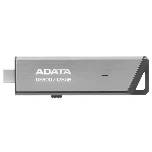 Флешка 128GB A-DATA Elite UE800, USB 3.2/TypeC, Серый, 1000/550 Mb/s AELI-UE800-128G-CSG