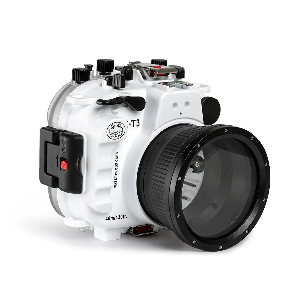 Seafrogs водонепроницаемый корпус для Fujifilm X-T3 Белый, White 18-55MM Lens
