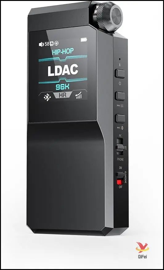 FiiO BTR17 Black портативный Bluetooth ЦАП усилитель для наушников LDAC aptX Lossless 4.4 мм-x