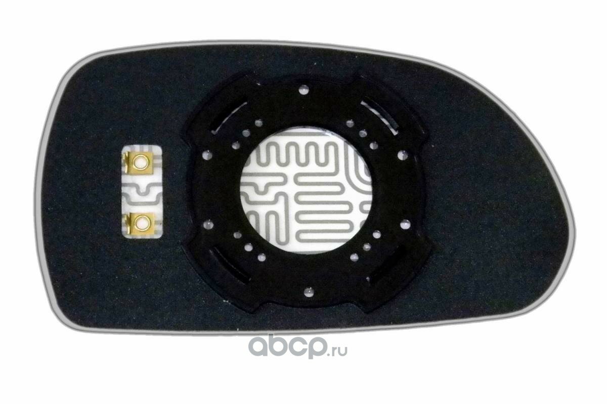 Зеркальный элемент L плоский с обогревом KIA Spectra I (01-11) (L. Pl. Cr. 12V.) ERGON 50200007 Ergon 50200007
