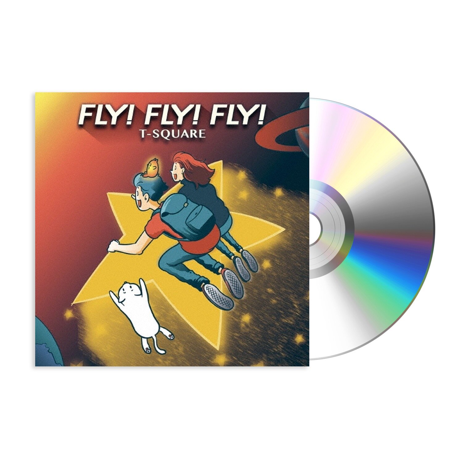 Музыка CD T-SQUARE - Fly! Fly! Fly! (SACD, DVD, Hybrid, 2021)