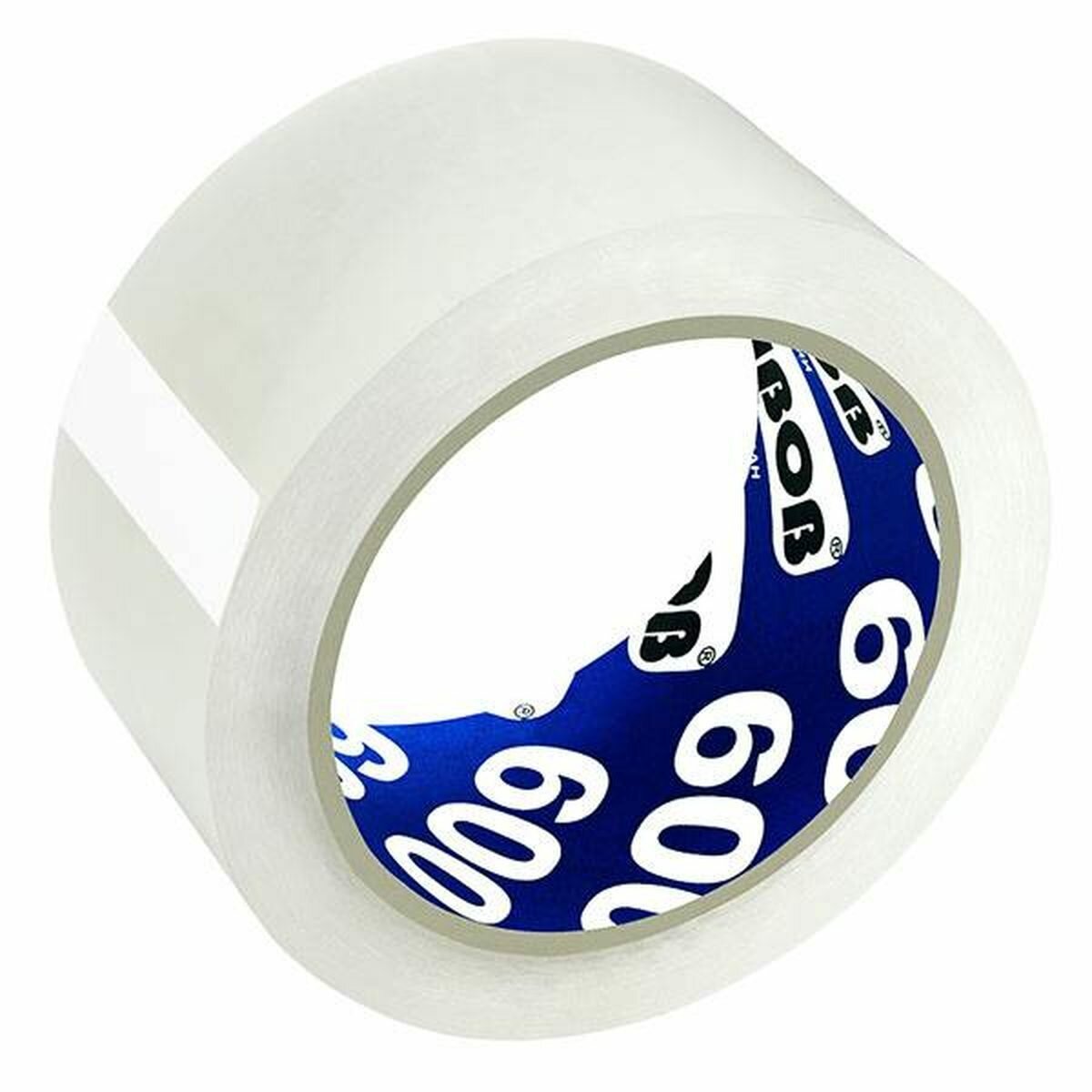 Клейкая лента (скотч) упаковочная Unibob 600 (48мм x 66м, 45мкм, прозрачная) (4630012889094), 36шт.