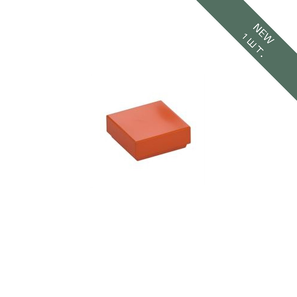 Деталь конструктора LEGO 3070 · Reddish Orange · 1 шт.