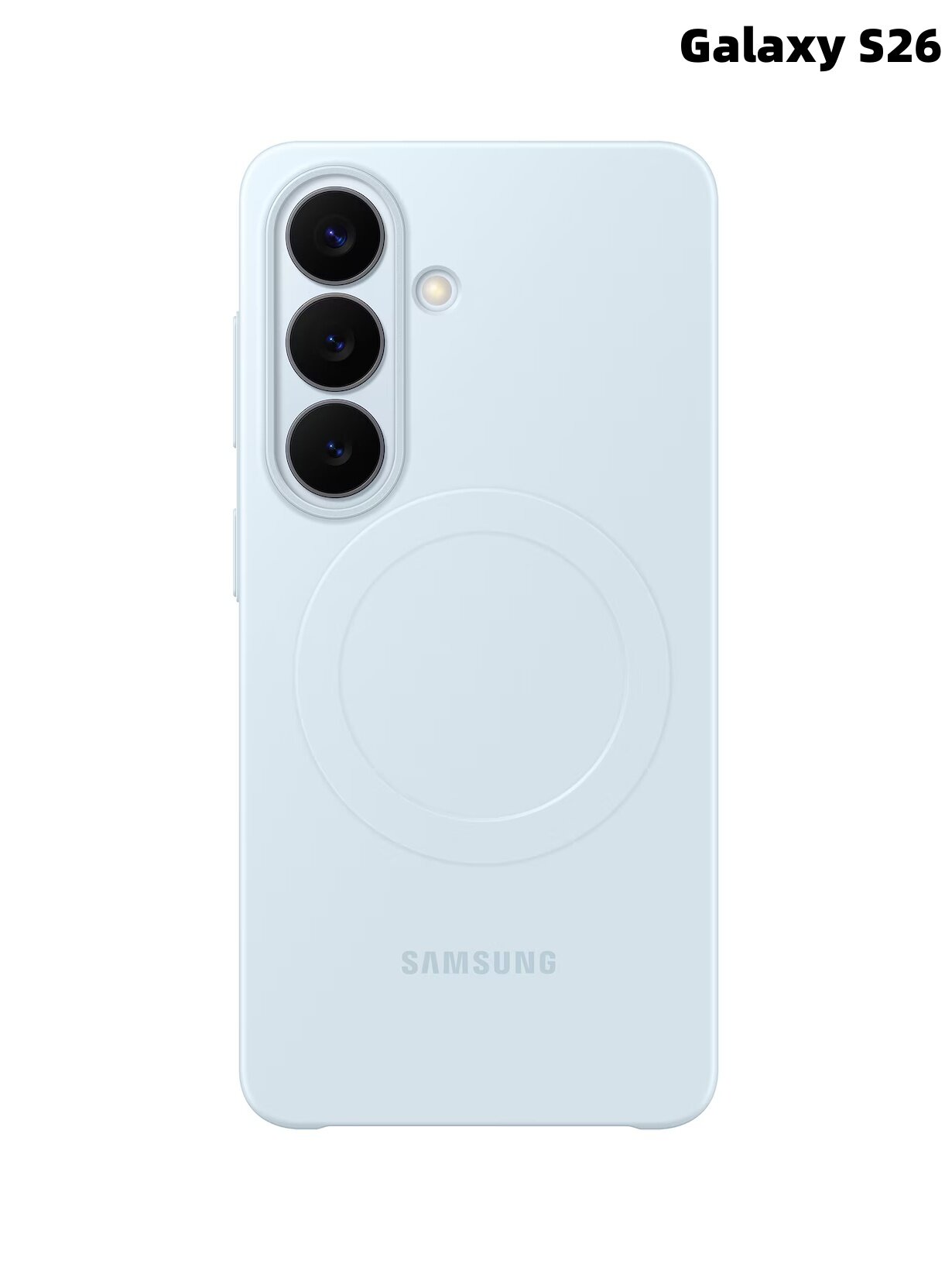 Ультратонкий защитный чехол на магнитах для Samsung Galaxy S26-светло-голубой-EF-SS942CLEGCN
