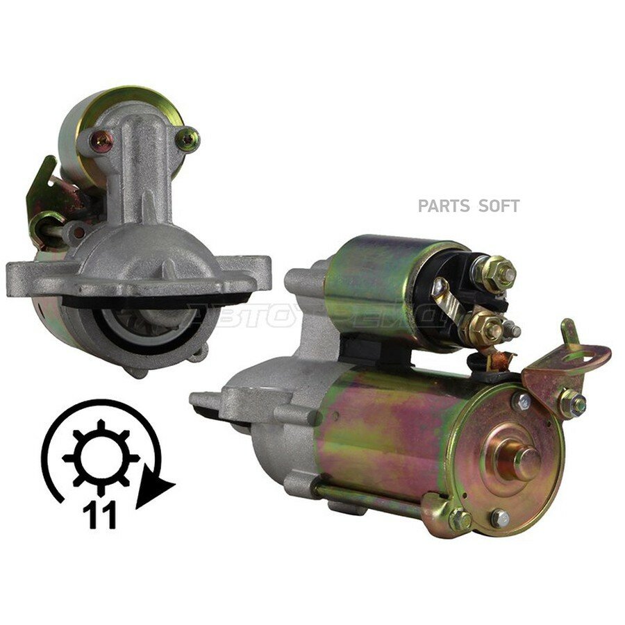 Стартер Ford Mondeo 00-07 (1,4 kW/ Z11) от официального дистрибьютора, SAT, артикул ST1465010