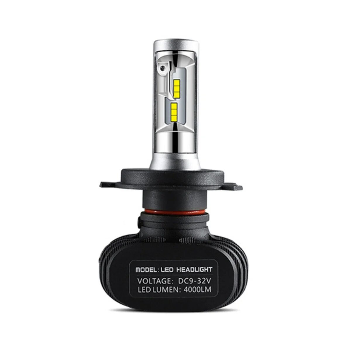 Светодиодная лампа головного света S1-1 LED H4 25W 6500k 4000lm Nord YADA