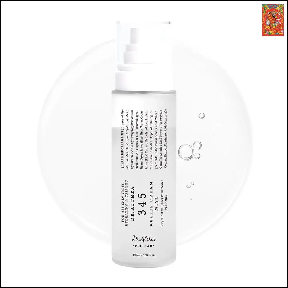 Успокаивающий крем-мист Dr. Althea 345 Relief Cream Mist (100 мл) для восстановления и увлажнения кожи