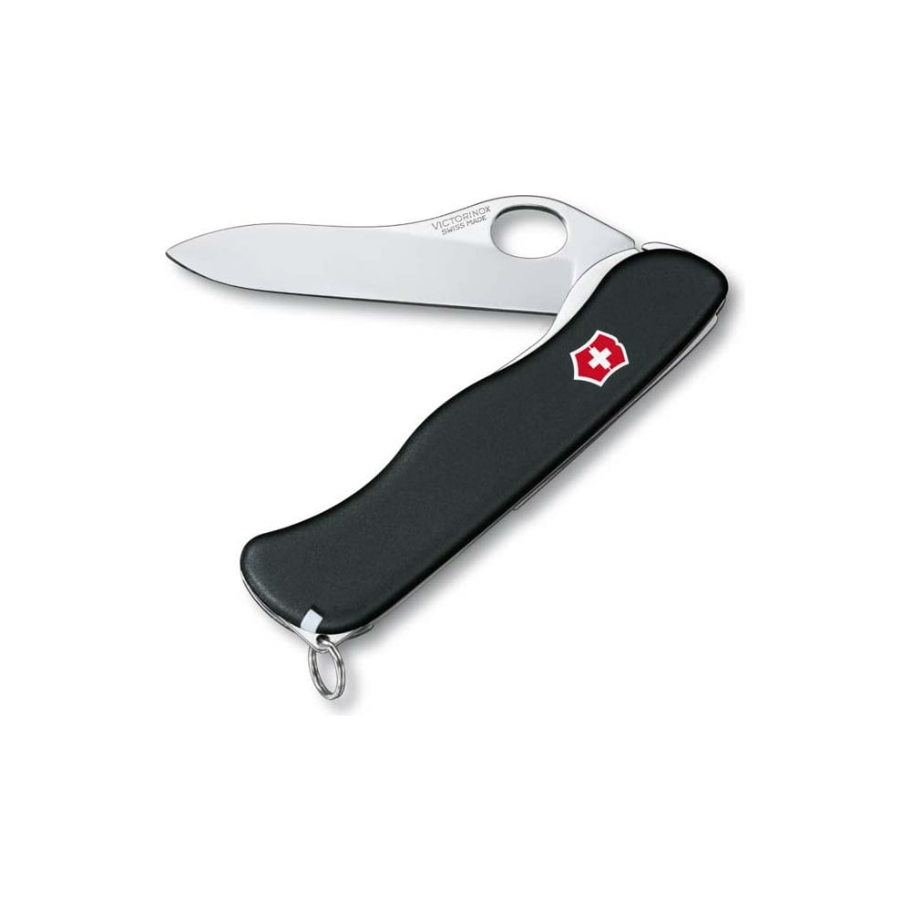 Перочинный нож Victorinox Sentinel Clip 111 мм, 5 функций, с фиксатором лезвия, черный 0.8416. M3