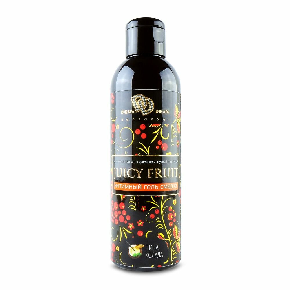 Интимный гель на водной основе Juicy Fruit с ароматом пина колада