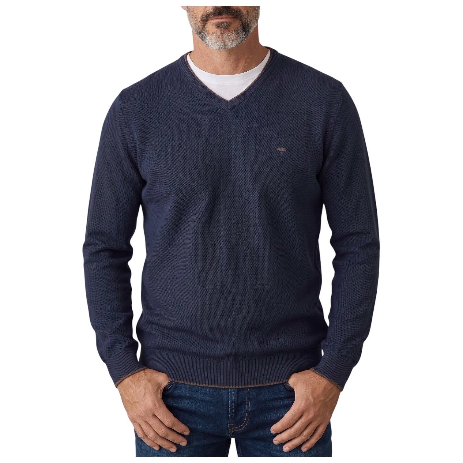 Пуловер  FYNCH HATTON Casual cotton look