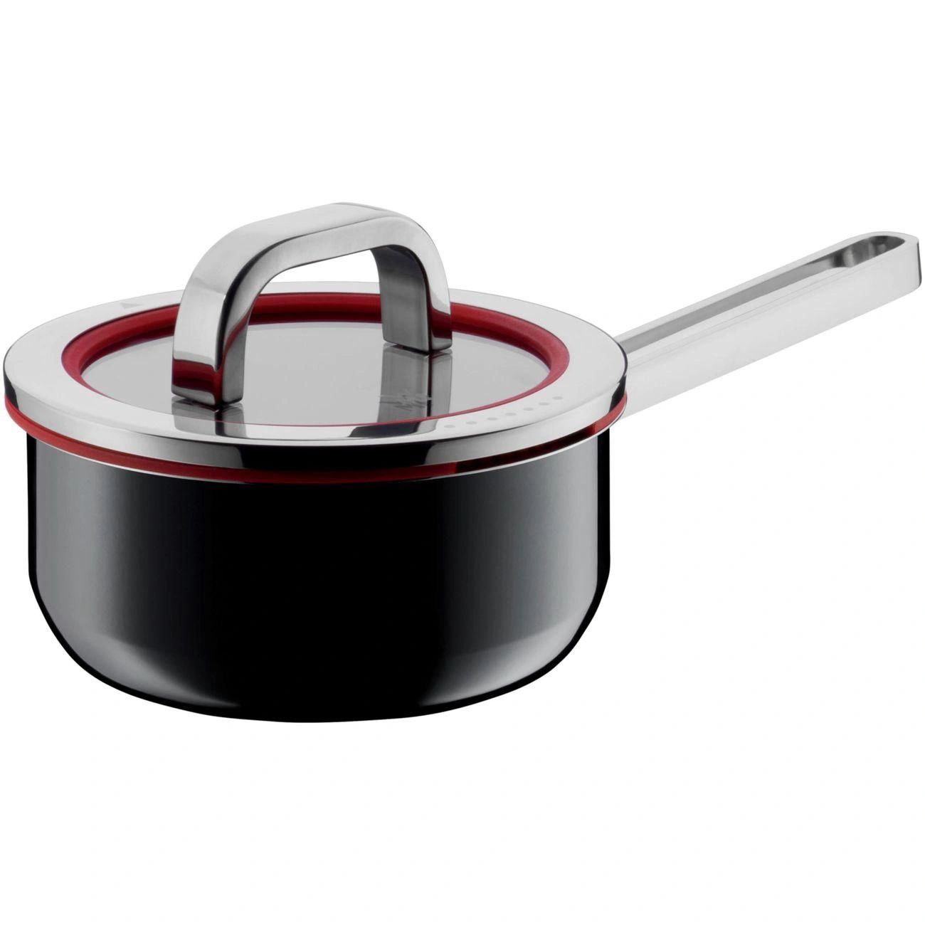 Ковш WMF Fusiontec Functional Black 16 см с крышкой 0517165290