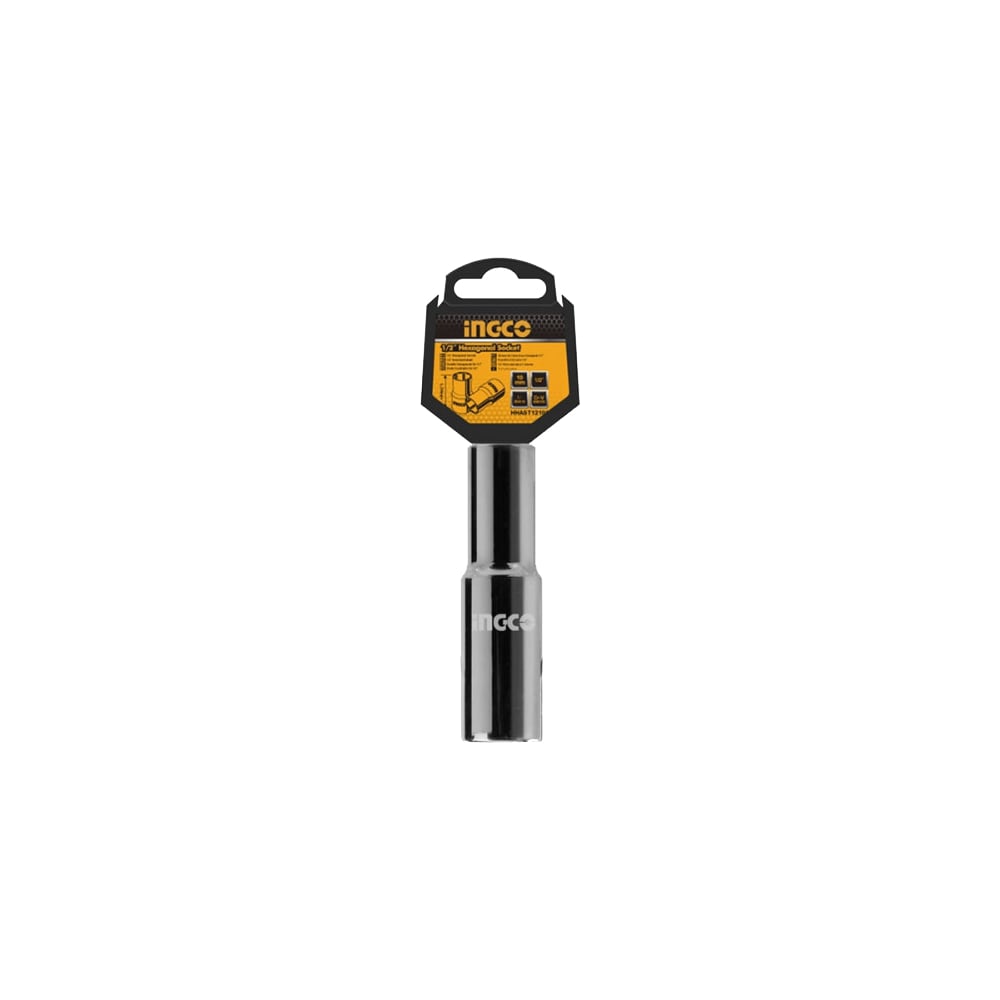 Головка торцевая шестигранная удлиненная (10 мм; 1/2") INGCO HHAST12103L
