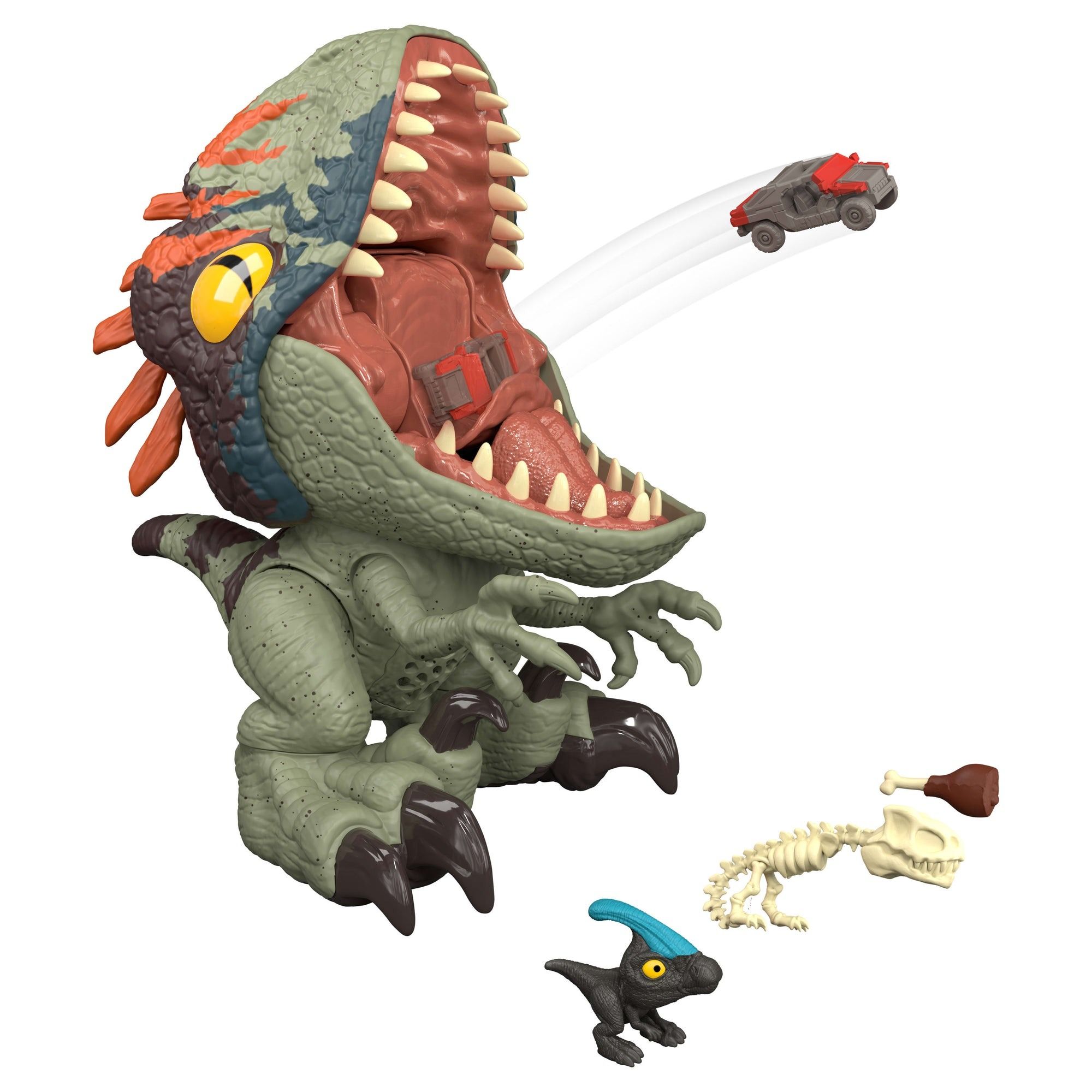 Фигурка динозавра велоцираптор 15 см (звук) Jurassic World VELOCIRAPTOR Fierce Feeder Mattel JKG86