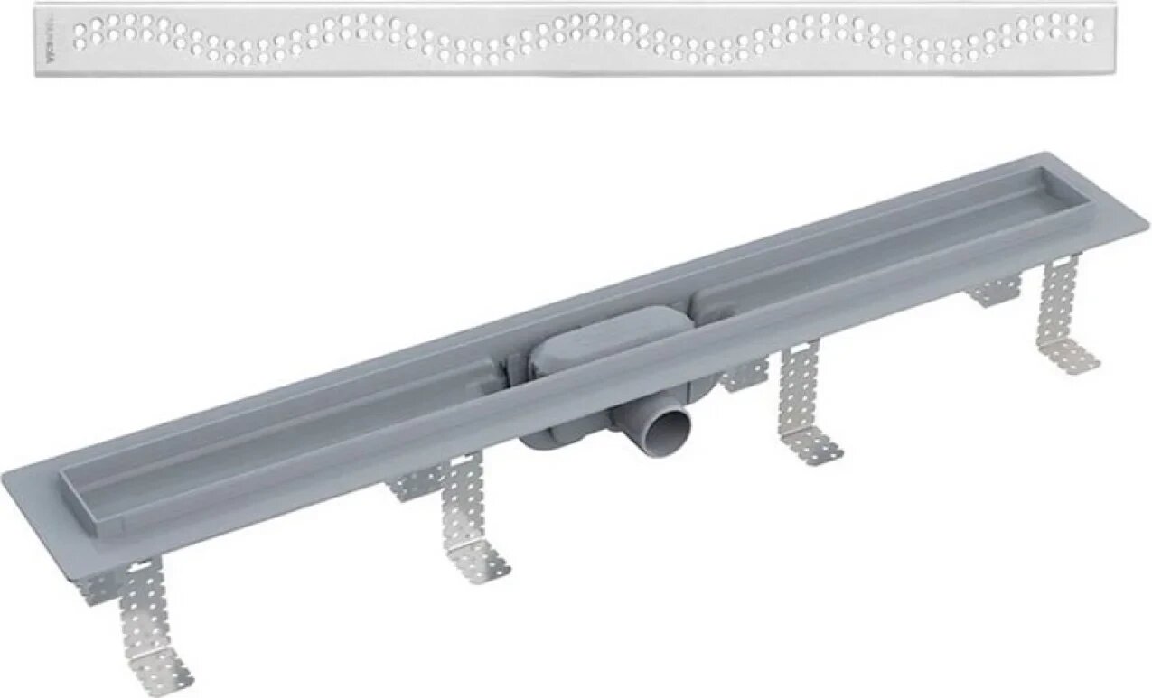 Душевой трап (лоток) AlcaPlast APZ8-Simple 950M с решеткой и опорами