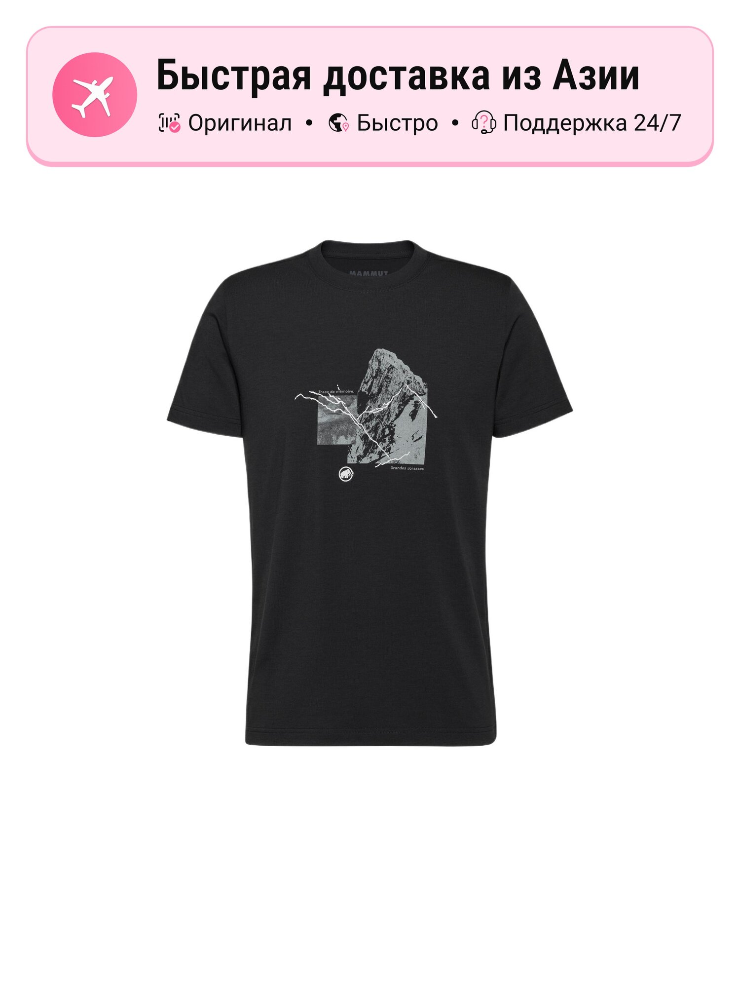 Футболка Mammut T Shirt Europe Version
