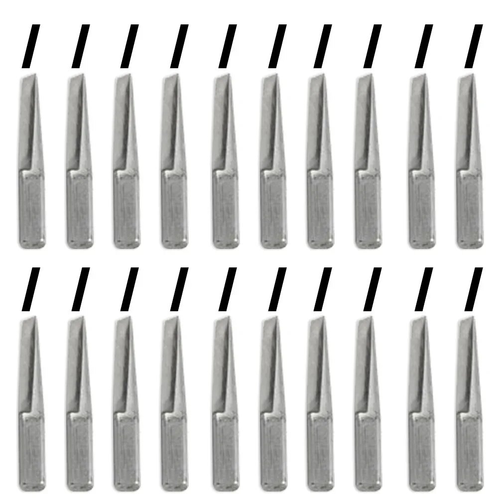 Ручной набор для пробивания круглых отверстий icobbler 20Pcs Inclined Flat