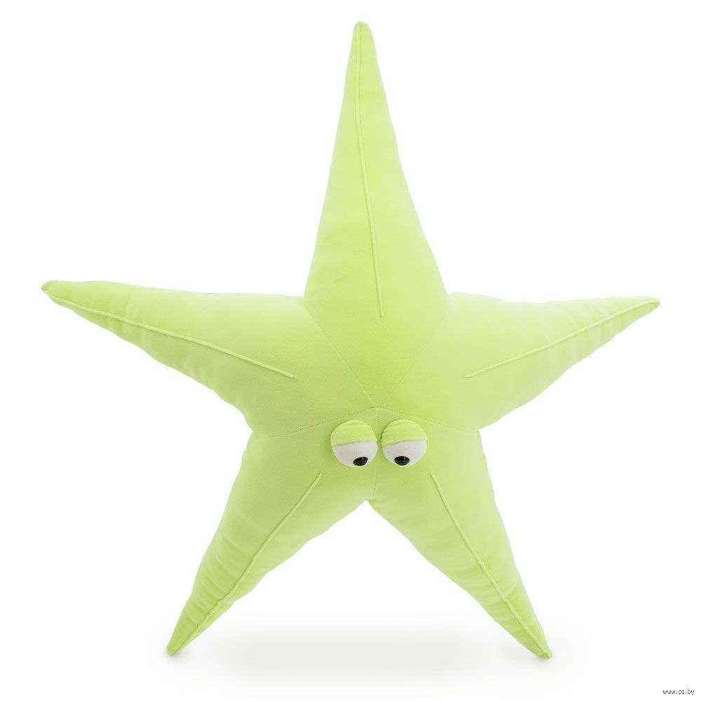 Игрушка мягкая OCEAN Orange Toys "Звезда зеленая", размер 80 см