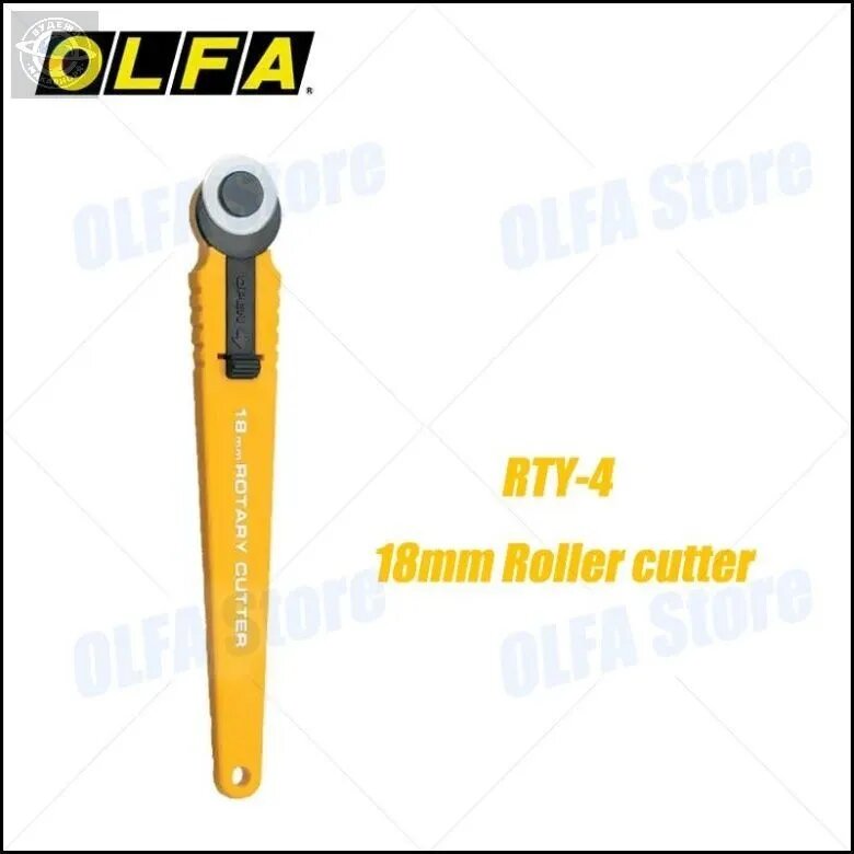 OLFA RTY-4 18MM Колесовой нож Многоцелевой нож для ткани Острый и долговечный